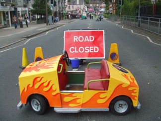 Rico's Hot-Rod - Circus Clown Rico